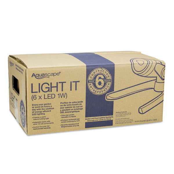 1-Watt Spotlight 6-Pack – The Gardens Nursery