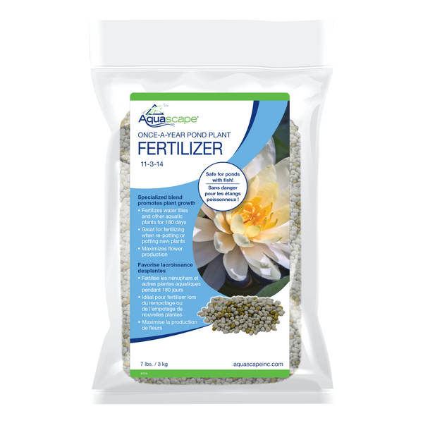 ONCE-A-YEAR POND PLANT FERTILIZER - 7 LB / 3 KG – The Gardens Nursery