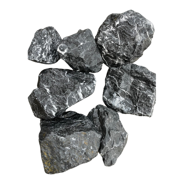 Boulder Black Storm Rock – The Gardens Nursery