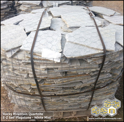 Quartzite Flagstone Quartzite Stepping Stones | Marenakos Rock Center