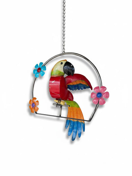 Big Parrot on Swing – The Gardens Nursery